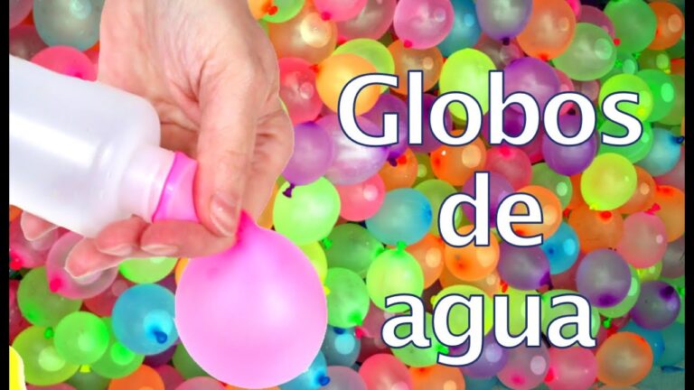 Cómo Inflar un Globo con Agua: Guía Paso a Paso para un Resultado ...