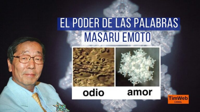 El Experimento del Agua de Masaru Emoto: Revelaciones sobre la Energía ...